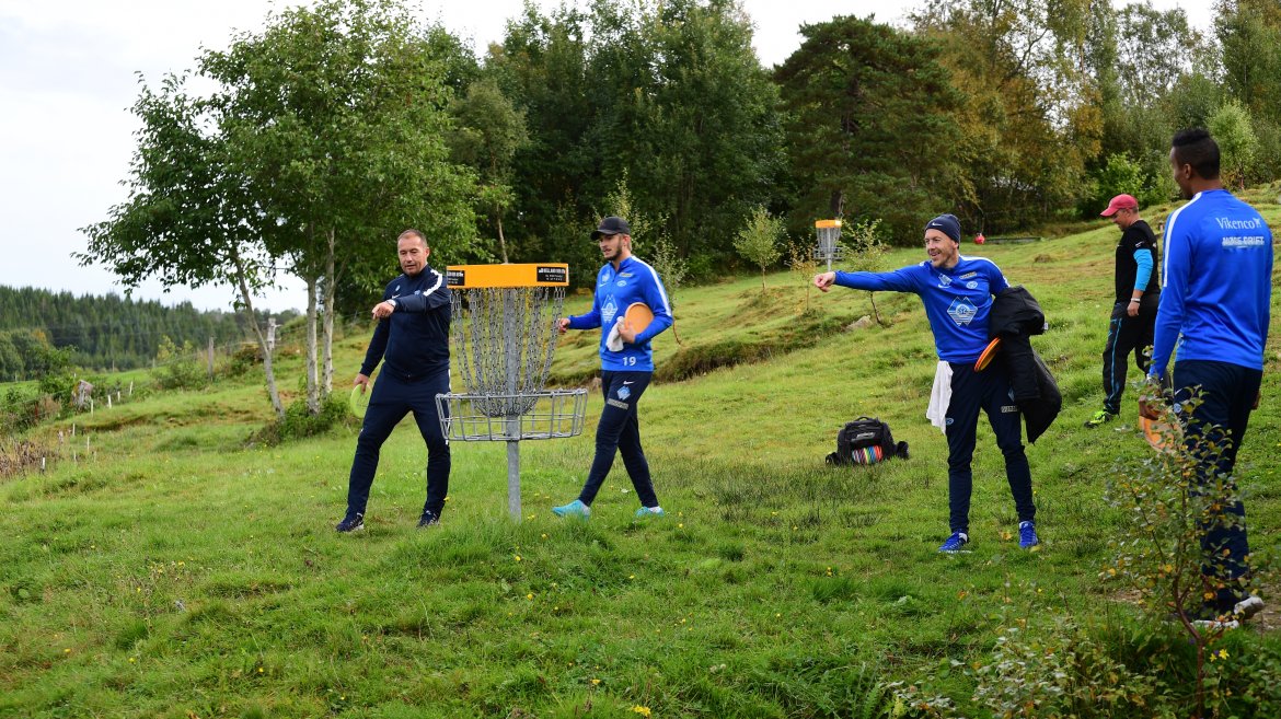En dag med frisbeegolf / Molde